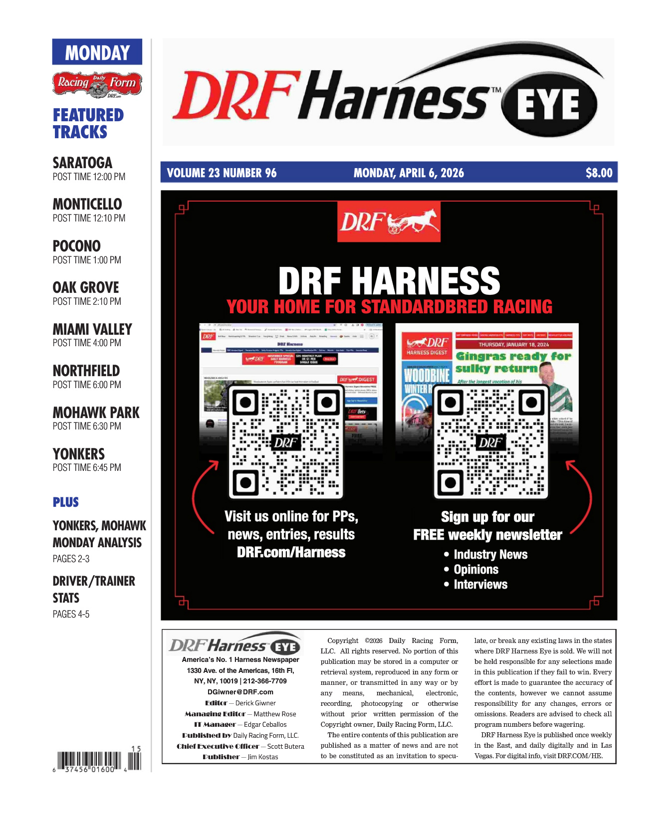 Daily Racing Form - Digital Newspaper